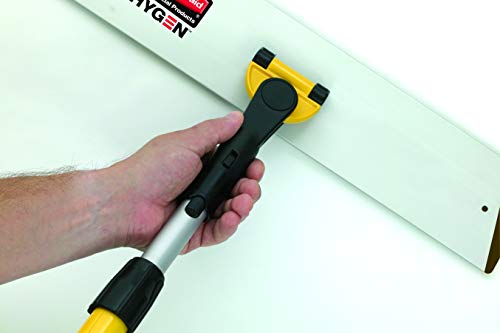 Rubbermaid Commercial Products, Lightweight HYGEN Quick-Connect Mop Frame for Wet or Dry/Dust Pads, 17 Inch, FGQ56000YL00