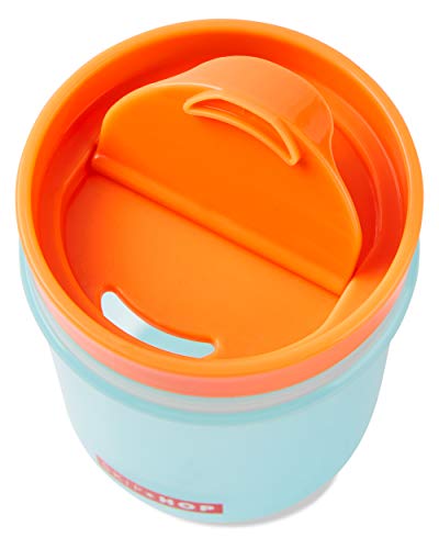 Skip Hop Toddler Sippy Cup, Zoo Tumbler Cups, 2 Pack, Monkey/Dog
