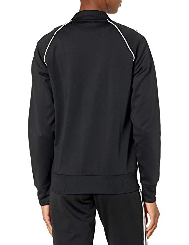 adidas Originals womens Superstar Track Primeblue Jacket, Black/White, Medium US