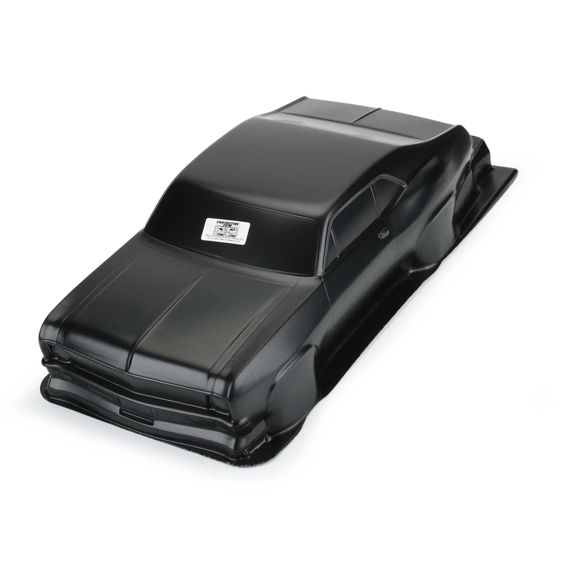 Pro-line Racing 1/10 1969 Chevrolet Nova Tough-Color Black Body Drag Car PRO353118 Car/Truck Bodies Wings & Decals