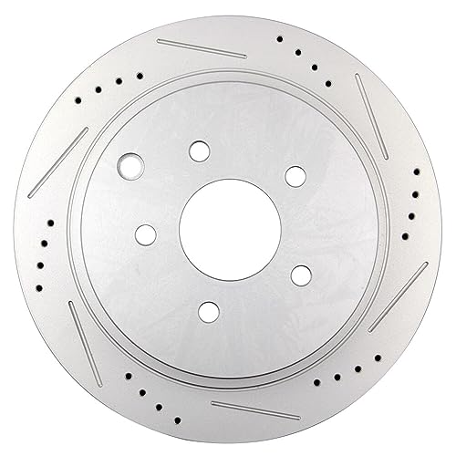 ALEGE Rear 2Pcs Brake Rotors Fit for Nissan for Quest Mini Passenger Van 2004-2009 2011-2017 for Nissan for Pathfinder Sport Utility 2013-2017