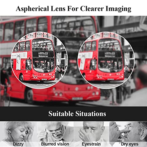 ZENNI Blue Light Blocking Reading Glasses for Women Stylish Cat-Eye Frame Tortoiseshell TR90 Light Eyewear +1.50 Magnification