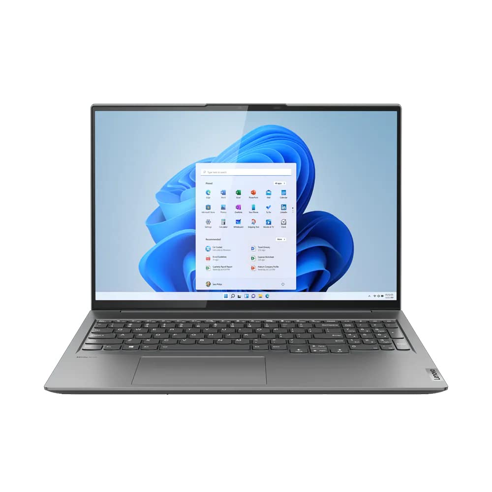 Lenovo Slim 7i 16" 2.5K Laptop Intel Arc A370M i7-12700H 32GB Ram 1TB SSD W11H (Renewed)