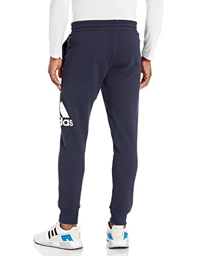 adidas Men's Essentials French Terry Cuffed Logo Pants, Ink, X-Large