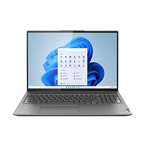 Lenovo Slim 7i 16" 2.5K Laptop Intel Arc A370M i7-12700H 32GB Ram 1TB SSD W11H (Renewed)