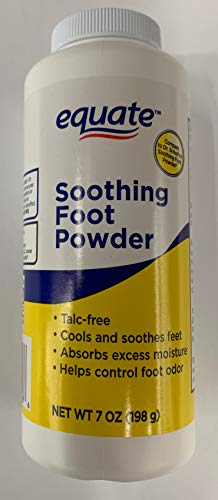 Equate Soothing Foot Powder 198g / 7-Ounce Shaker Bottle 1 Pack