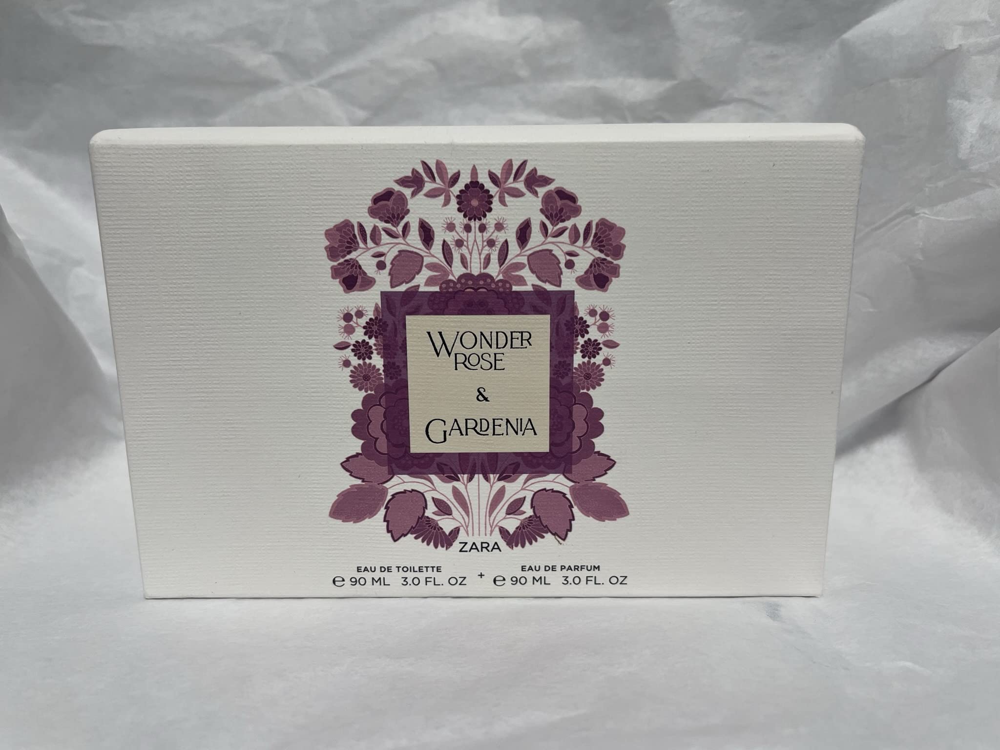 Zara WONDER ROSE EDT & GARDENIA EDP 90 ML + 90 ML (3.0 FL. OZ)
