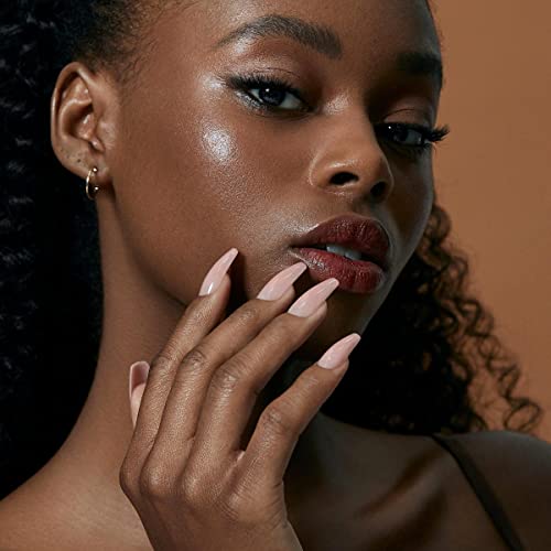 KISS Bare But Better TruNude Fake Nails Nude Nail Shades Manicure Set, Nude Glow', 28 Chip Proof, Smudge Proof Glue-On Nails
