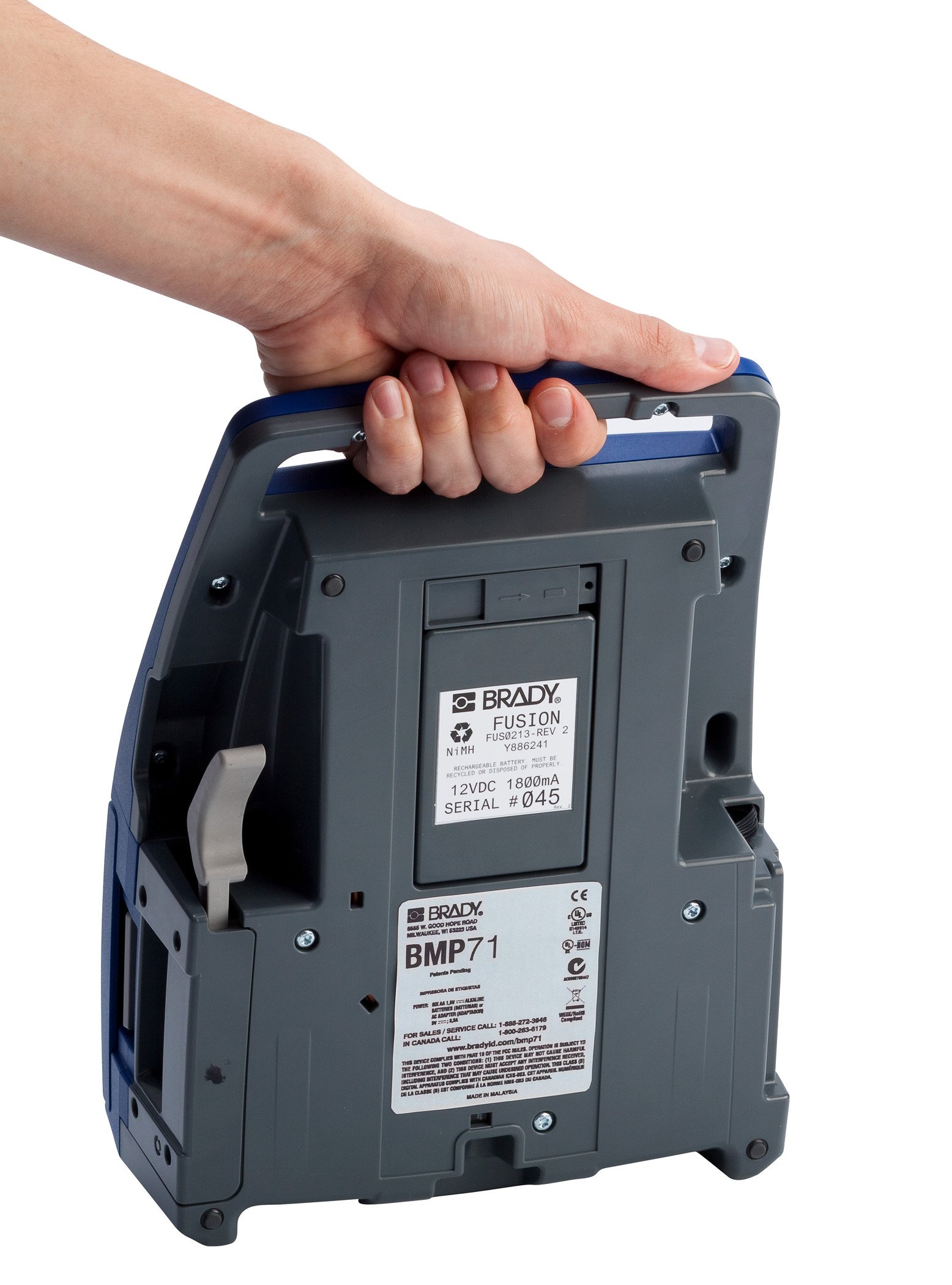Brady BMP71 Label Printer with Quick Charger and USB Connectivity (BMP71)