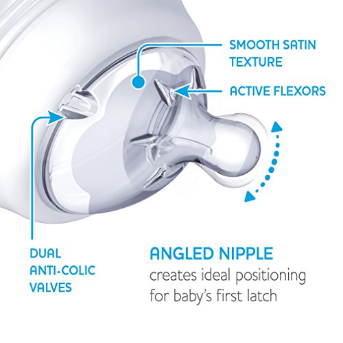 Chicco NaturalFit Baby Bottles All You Need Starter Set with Bottle Sterilizer, Bottle Brush, Orthodontic Pacifiers and Storage Lids