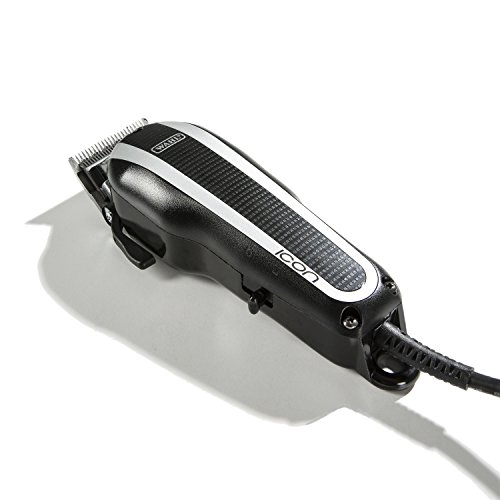 Wahl Professional Icon Clipper - Full Size With Ultra Powerful V9000 Motor for Professional Barbers and Stylists - Model 8490-900, Black