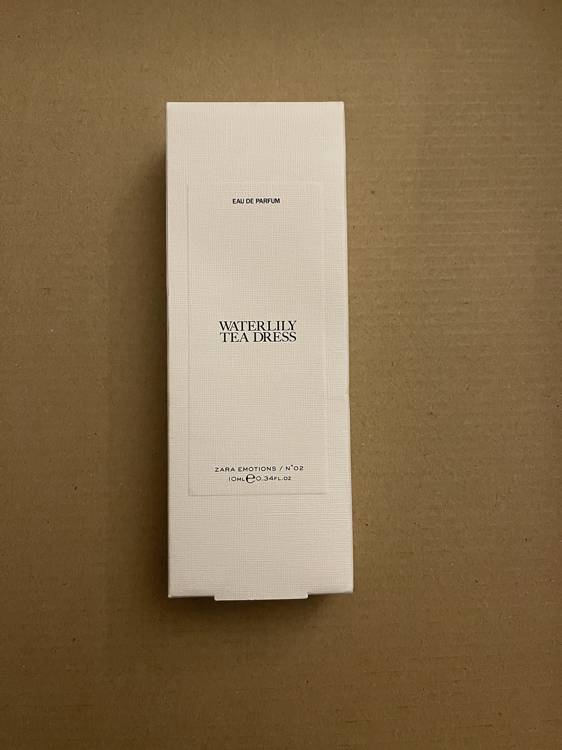 Zara WATERLILY TEA DRESS EDP 10 ML (0.34 FL. OZ). Eau de parfum Travel Size