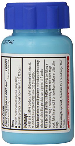 Equate Maximum Strength Laxative, Sennosides Stimulant Laxative, 25mg, 90ct, By Equate, Compare to Maximum Strength Ex-Lax
