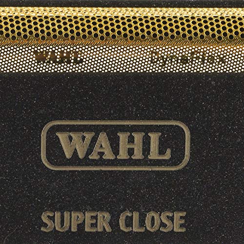 Wahl Professional 5 Star Series Finale Shaver Replacement Super Close Gold Foil, Hypo-Allergenic, Super Close, Bump Free Shaving for Professional Barbers and Stylists - Model 7043-100