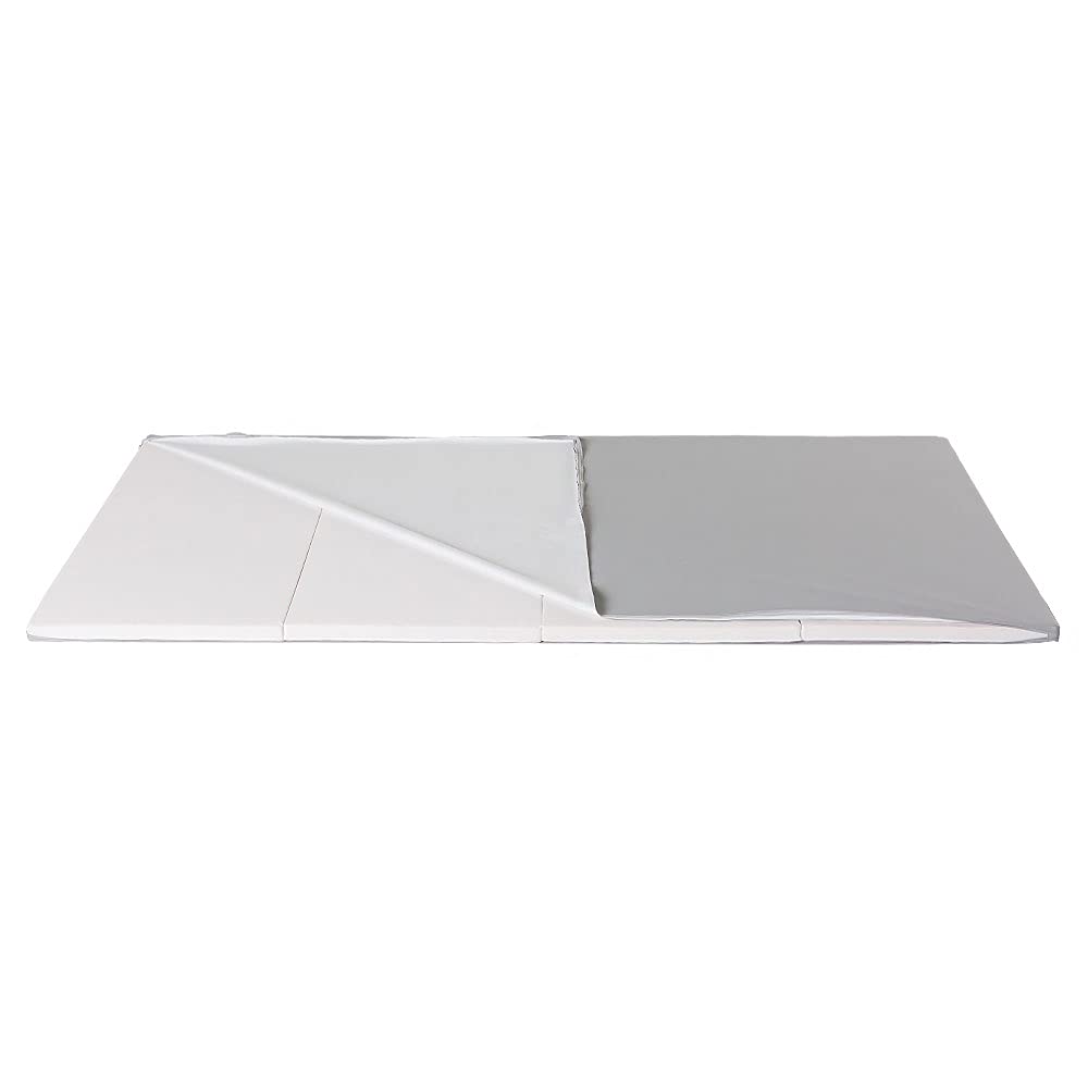 ALZIP MAT Dust Zero Baby Play Mat Eco-Friendly Non-Toxic Non-Slip Reversible Waterproof (XG (110x55 inch), Urban Milk)