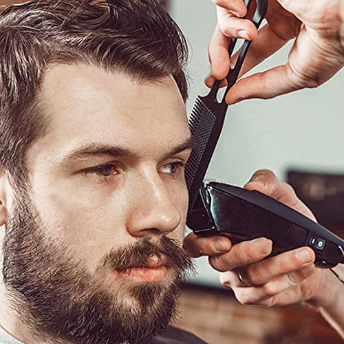 8 Pcs Professional Hair Clipper Combs Guides, Wahl Replacement Guards Set #3171-400 β 1/8β to 1β Fits Most Size Wahl Clippers/Trimmers, Black