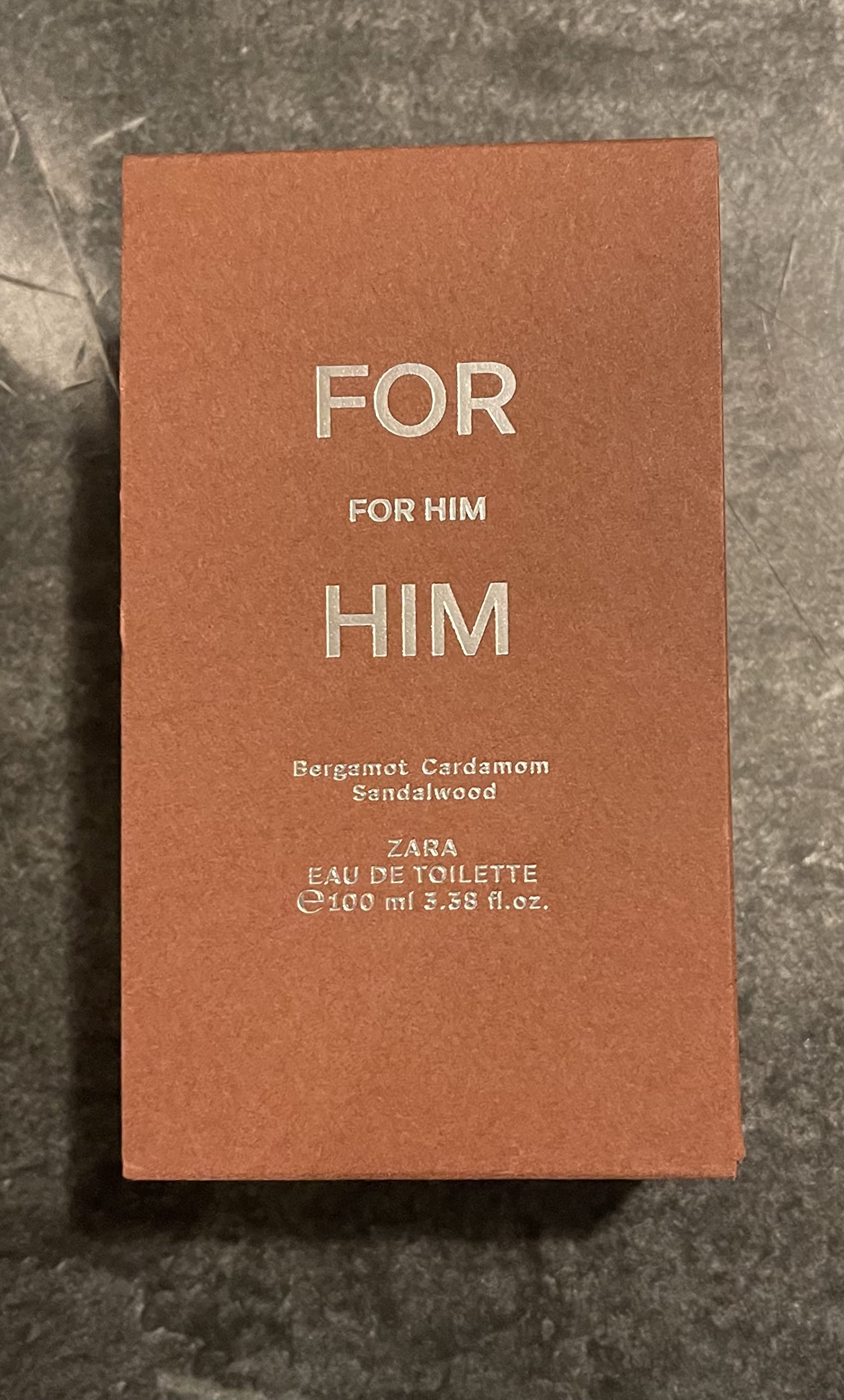 Zara FOR HIM EAU DE TOILETTE 100 ML (3.38 FL. OZ).