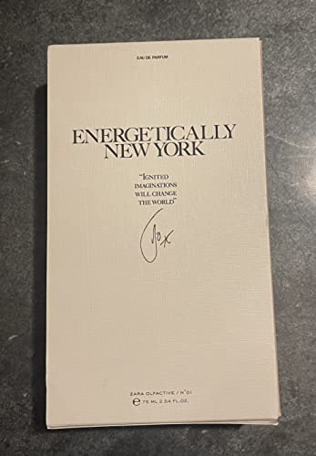Zara OLFACTIVE/Nº 01 ENERGETICALLY NEW YORK EDP 75 ML (2.54 FL. OZ). Eau de parfum