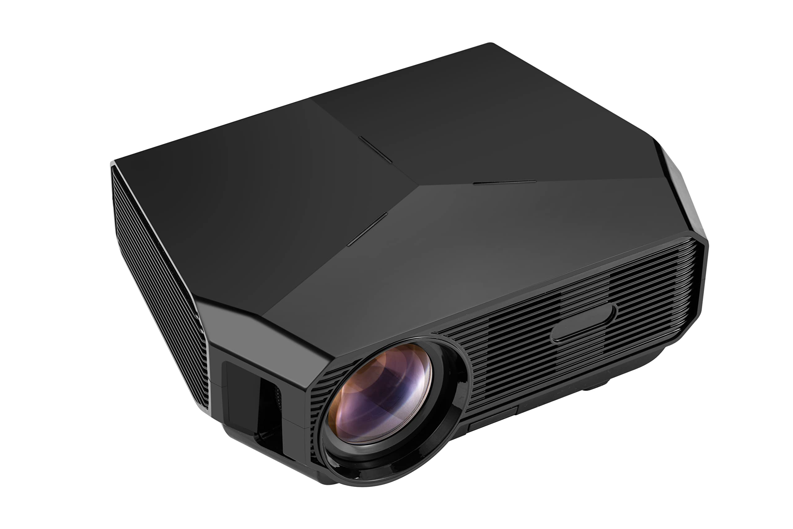 LED Projector 1080P, Full HD Video Movie Projector for Business PowerPoint Presentation Home Theater, Compatible with Laptop Phone Android TV AV HDMI USB