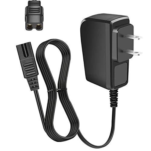 2V 1A Rapid Charger Adapter for Wahl Shaver Shaper Trimmer 8061 8163 8786-1001 4000 4400 7035 7339 7356 7357 7367-200 7367-500 7029 7035 7060-700 5 Star Series Replacement Whal Clipper Power Cord