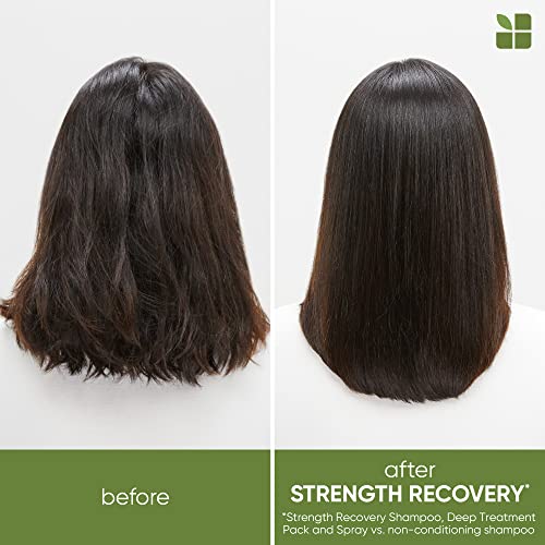 BIOLAGE Strength Recovery Shampoo | Gently Cleanses & Reduces Breakage | For Damaged & Sensitized Hair Types | Vegan | Cruelty-Free | Valentines Day Gift For Her