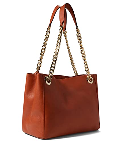 Valentino Bags by Mario Valentino Luisa Lavoro Gold Brick Red One Size