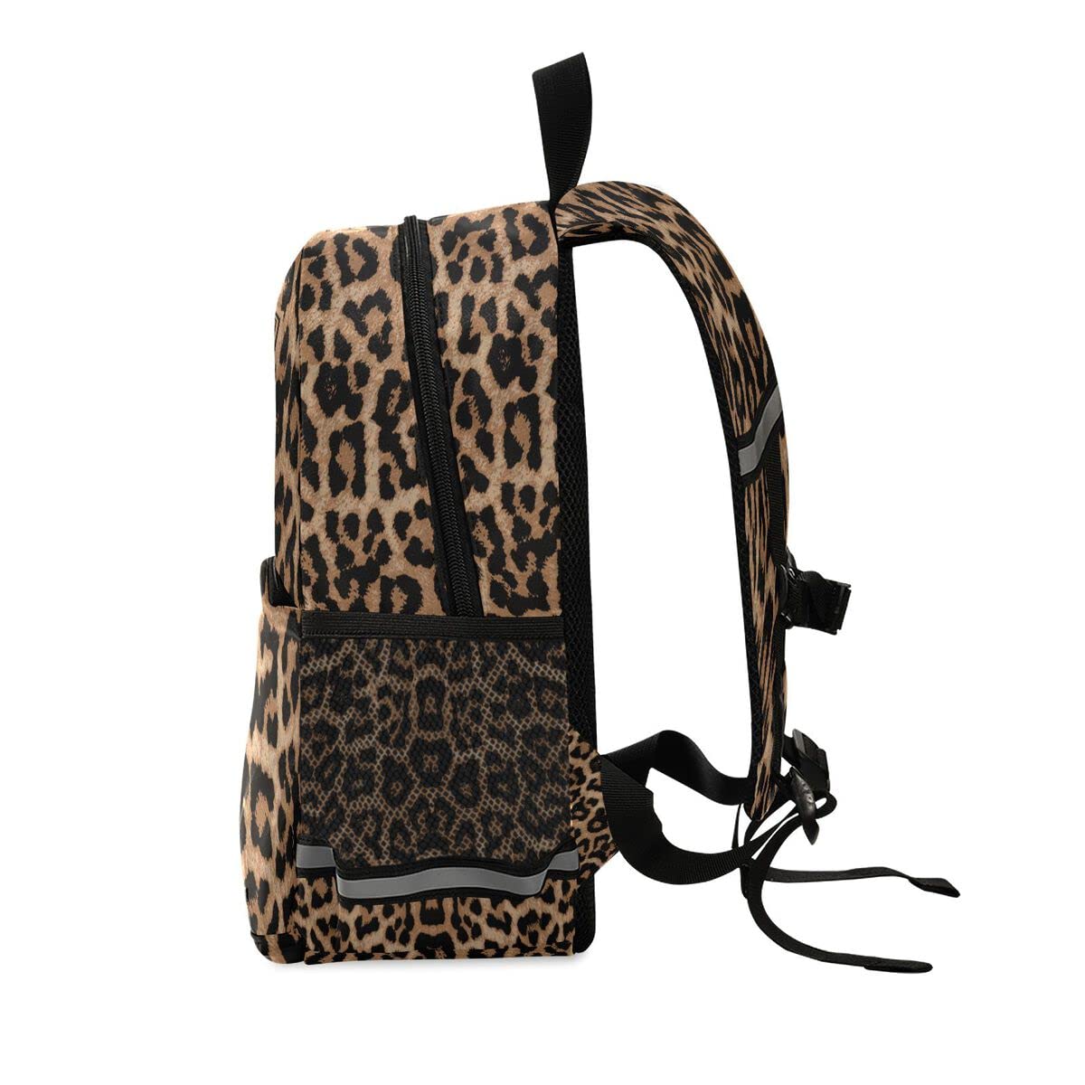 Custom Kid's Name Cute Toddler Backpack Personalized Cheeteh Leopard Print Mini Bag for Baby Girl Boy Age 3-7