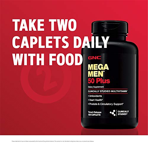 GNC Mega Men 50 Plus Multivitamin