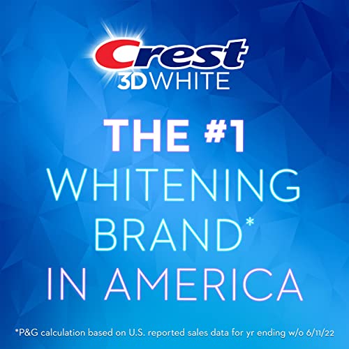 Crest 3D White Brilliance Teeth Whitening Toothpaste, Luminous Purple, 3.5 oz, Pack of 3