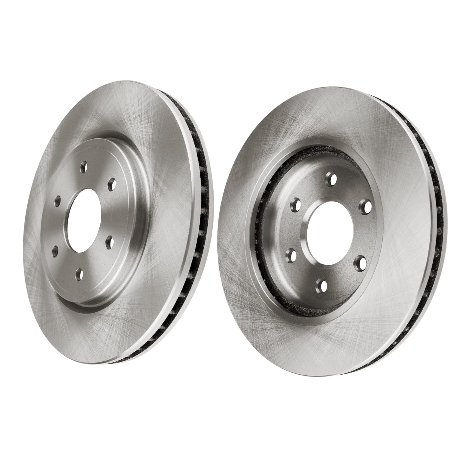 PHILTOP Brake Disc Rotors Replacement for FRONTIER 2005-2019 V6, PATHFINDER 2005-2012, XTERRA 2005-2015, EQUATOR 2009-2012 RMZ-4, Sport Replace 31412