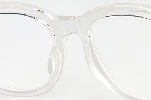 ZENNI Blue Light Blocking Glasses for Women Clear Square Frame Relieve Digital Screen Eye Strain Mixed Materials Light Eyewear