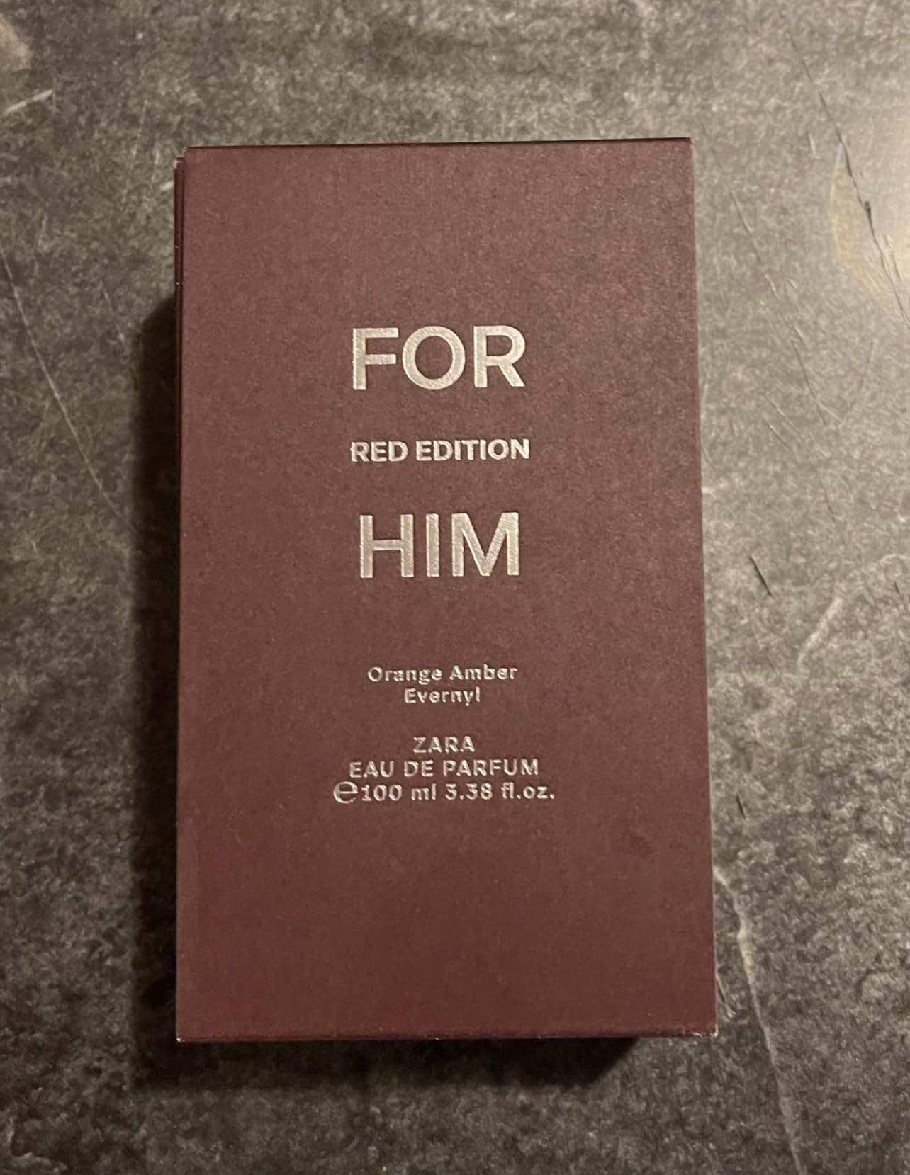Zara FOR HIM RED EDITION 100 ML 3.4 Fl Oz Liquid Foundation