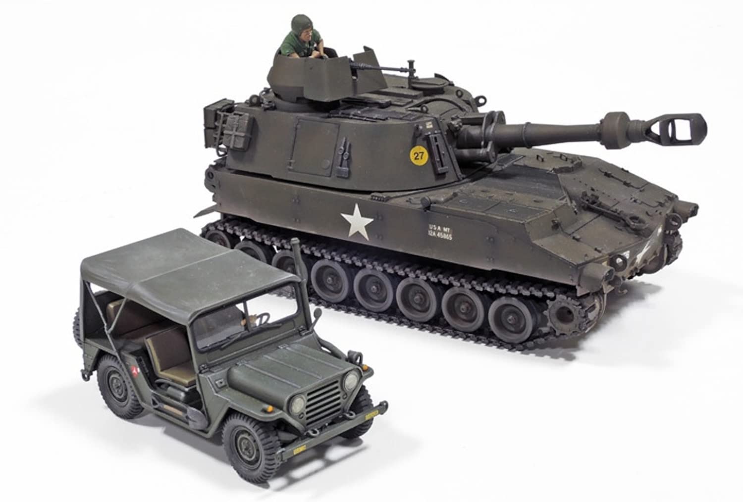 TAMIYA 300035334 – 1: 35 US M151 A1 Vietnam Transport Vehicle