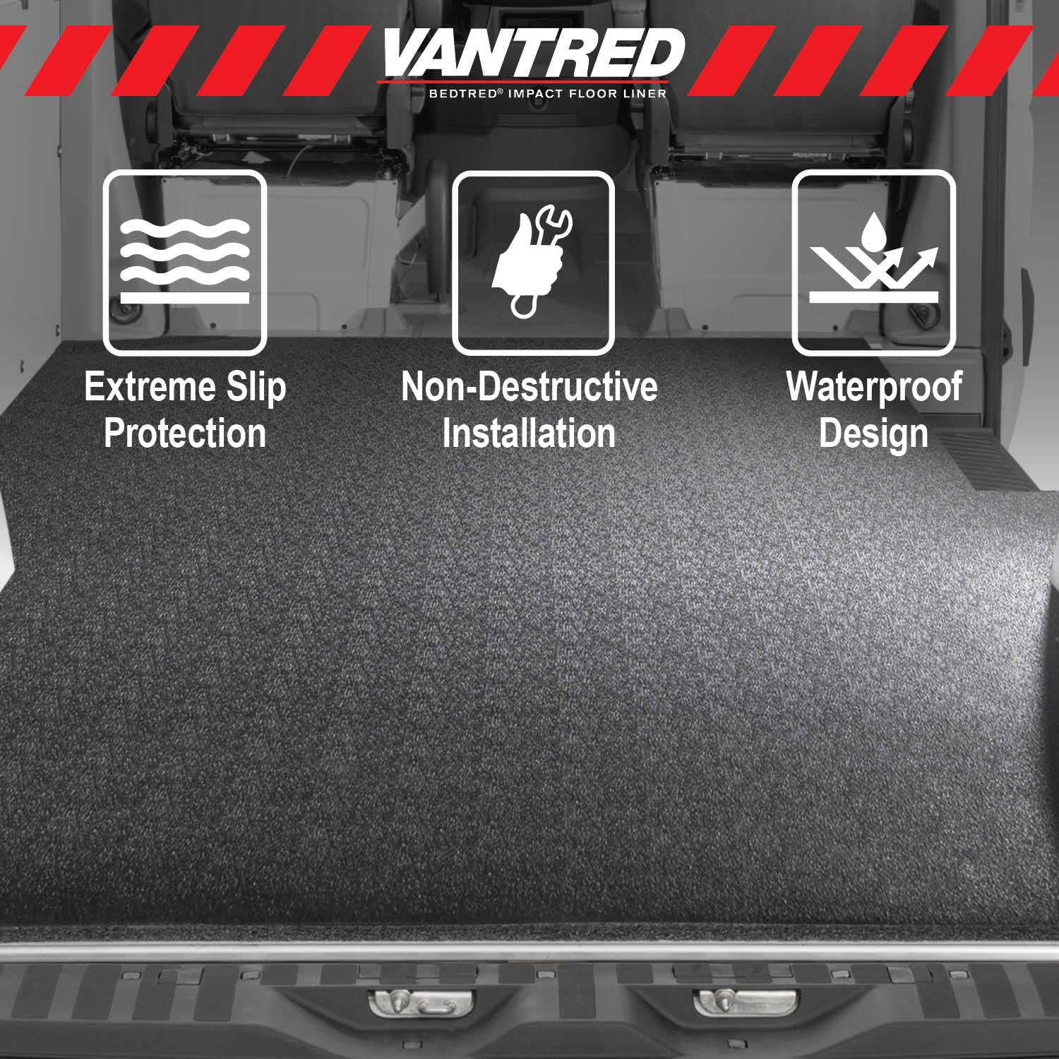 BedRug VanTred VTRF92 fits 92-14 E-SERIES STANDARD