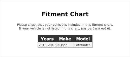 Rear Disc Brake Rotor Compatible With Nissan Pathfinder 2013 2014 2015 2016 2017 2018 2019 PC-291464