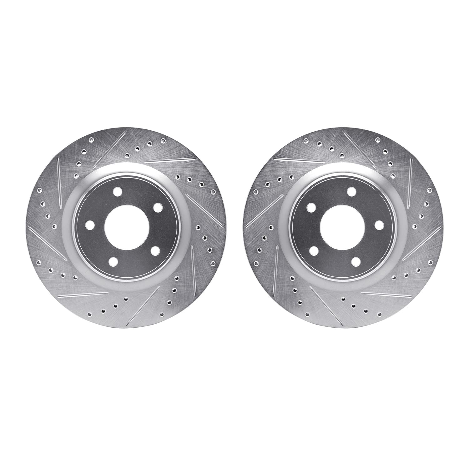 Dynamic Friction Company Front Disc Brakes Rotors Kit| Front Brakes Rotors| Brakes Rotors| Front Rotors| Front Disc Brakes Rotors| Fit 2013-2024 INFINITI JX35, QX60, QX50, Q60, Nissan Z