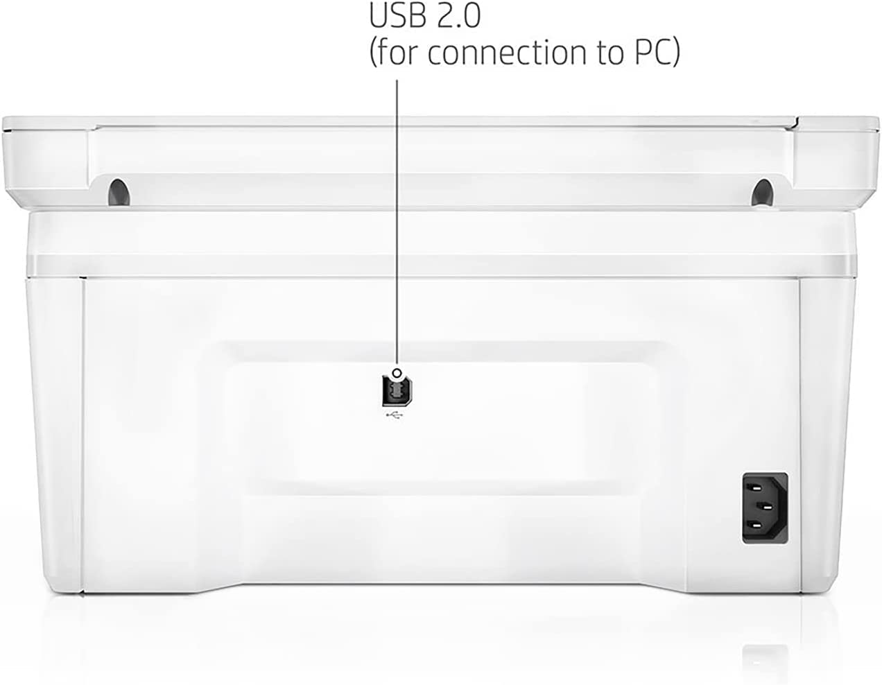 HP Laserjet Pro MFP M29W All-in-One Wireless Monochrome Laser Printer, White - Print Scan Copy - 1.0" Icon LCD Display, 19 ppm, 600 x 600 dpi, 8.5 x 11.69, Hi-Speed USB, Cbmou External Webcam
