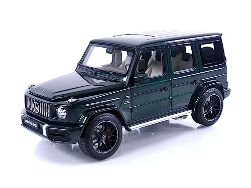 Minichamps 1/18 Mercedes-AMG G63-2018 Red Die-cast Metal Truck Model Car, 30 cm, 8+ Years, Male, Children