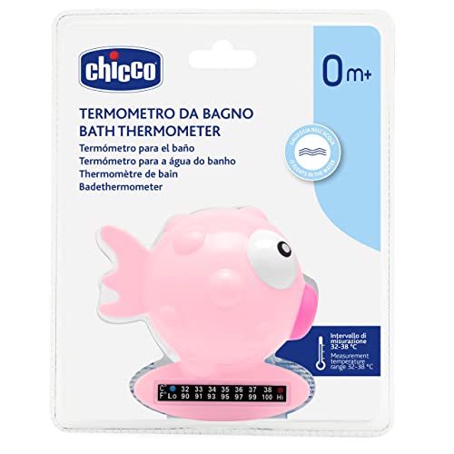 Chicco Bath Temperature Indicator Fish Ball Pink Color