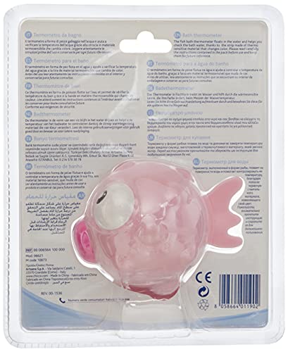 Chicco Bath Temperature Indicator Fish Ball Pink Color