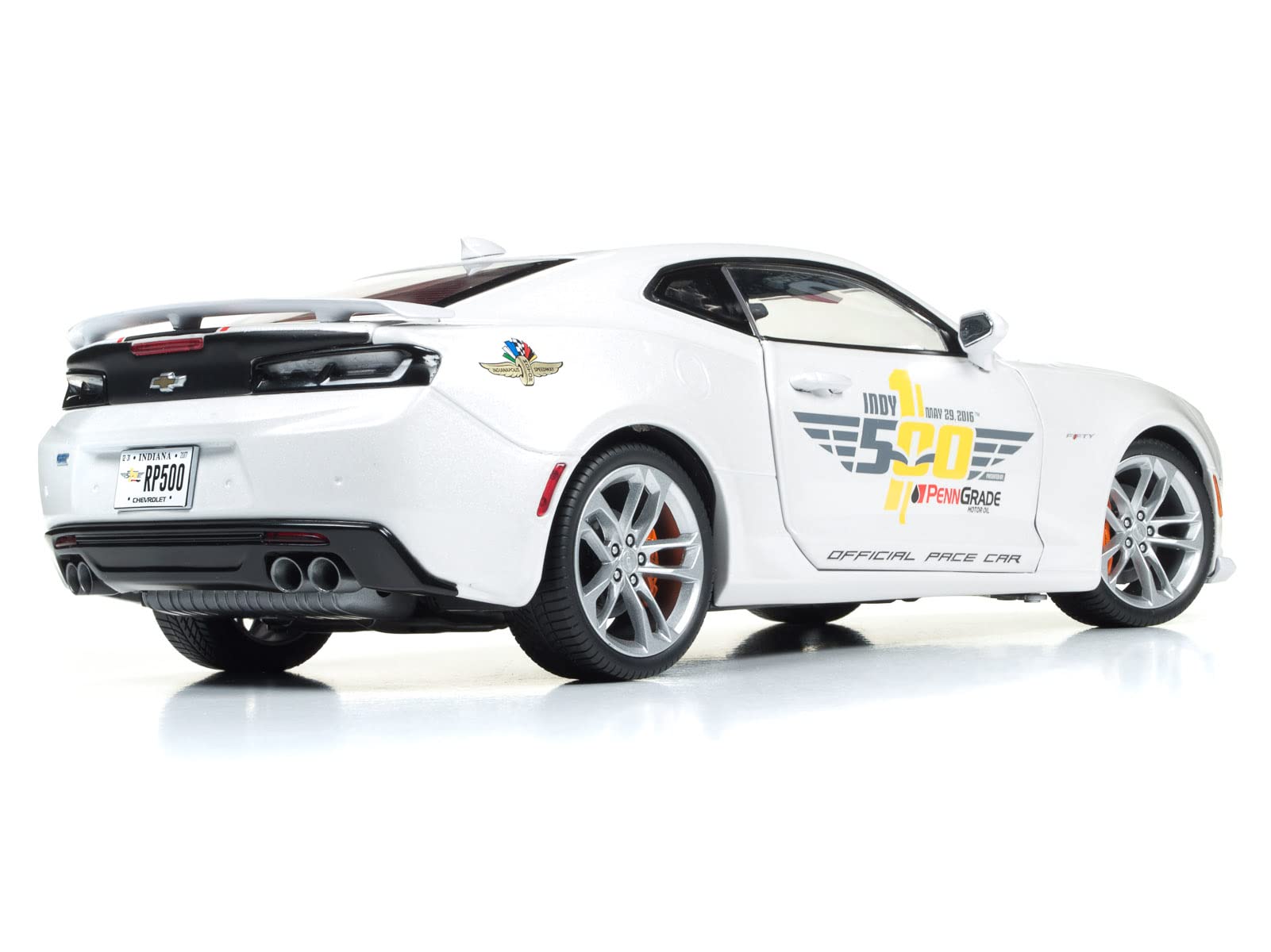 Autoworld AW236 2017 Chevrolet Camaro SS Indy Pace Car 50th Anniversary Limited Edition to 1002pcs 1/18 Diecast Car Model