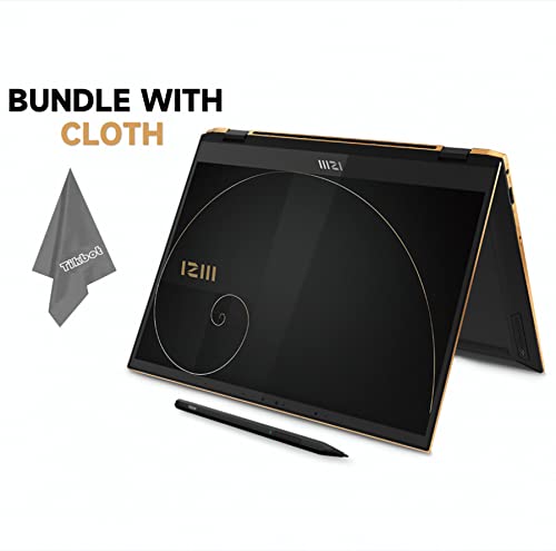 MSI Summit E13 13.4" 2-in-1 Laptop, 14 cores 12th Gen Intel EVO Core i7-1280P, 120Hz, 100%sRGB, 16:10, Wi-Fi 6E, DTS, Hi-Res, Thunberbolt 4, W/Cloth and MSI Pen (16GB LPDDR5 RAM | 512GB PCIe SSD)