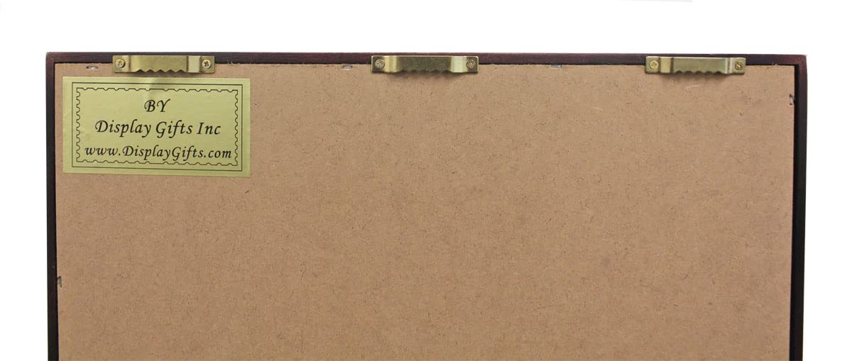 1/24 - 1/18 Scale Diecast Wheels Model 8 Cars Display Case Cabinet Holder Holds - Mahogany Finish (Mahogany Finish)