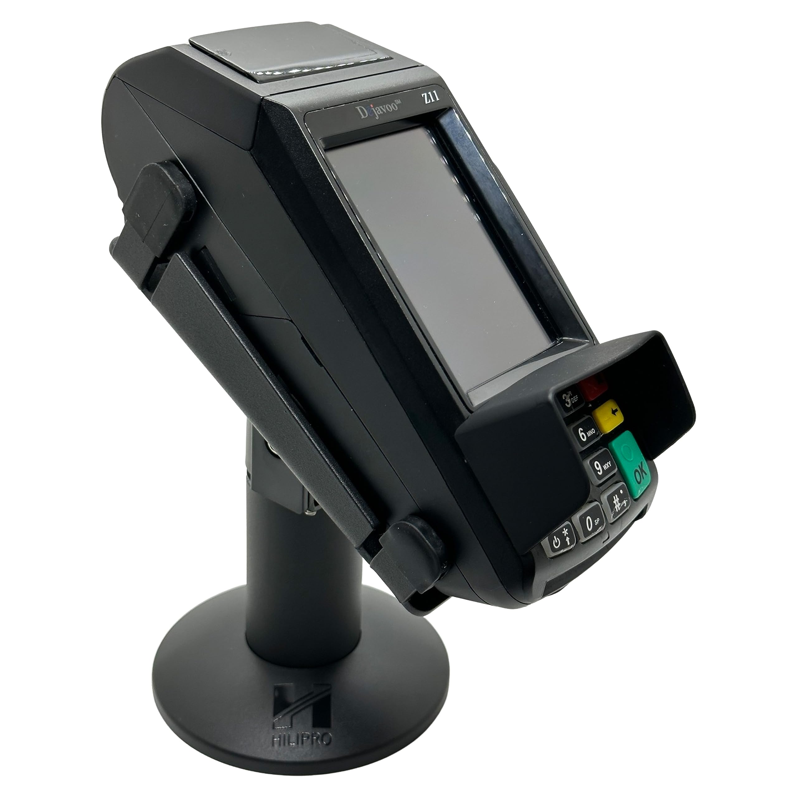 Hilipro Swivel Stand for Dejavoo Z8 & Z11 Credit Card Payment Machine Terminal - Complete Pos Kit - Dejavoo Point of Sale Stand