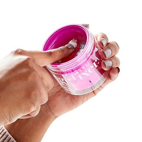 Red by Kiss Edge Fixer 24 Hour Maximum Hold Edge Wax No Flaking Biotin B7 Infused Hair Gel 3.38 fl.oz (Very Cherry)