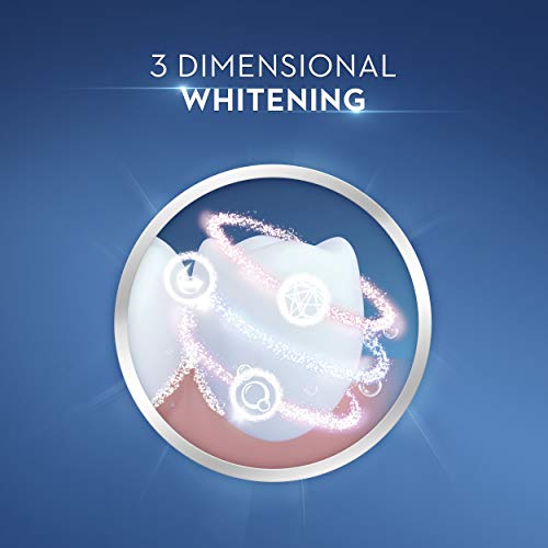 Crest 3D White, Whitening Toothpaste Glamorous White, 4.1 oz, Pack of 2