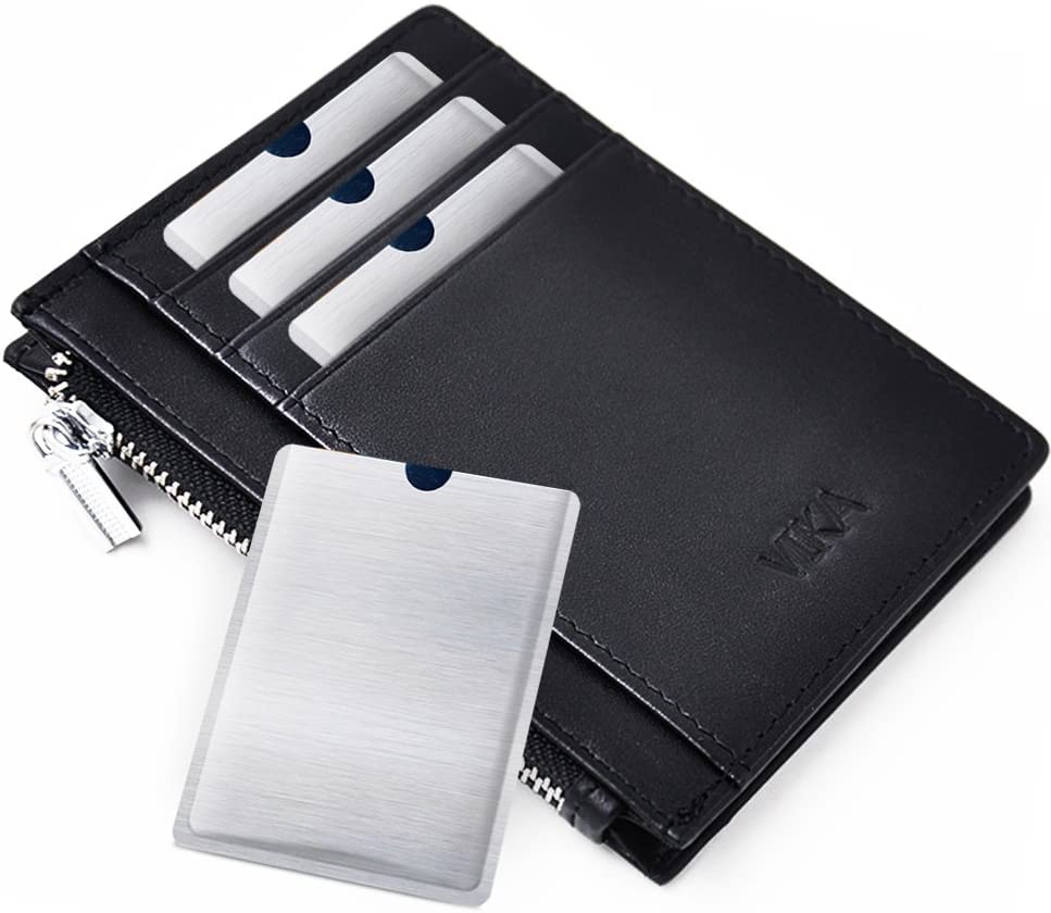 RFID Blocking Sleeve Anti Theft Credit Card & Passport Holder Wallet Pocket - To protect your valuable information from theft (6 Credit Card and 3 Passport Holder)