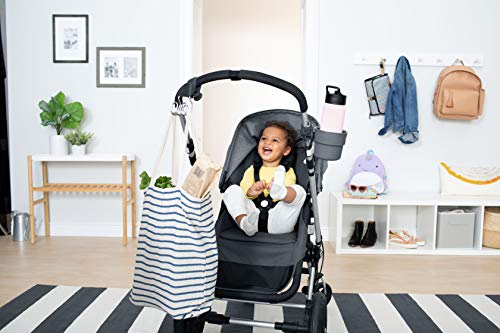 Skip Hop Universal Stroller Accessory Starter Set, Stroll & Connect, Grey