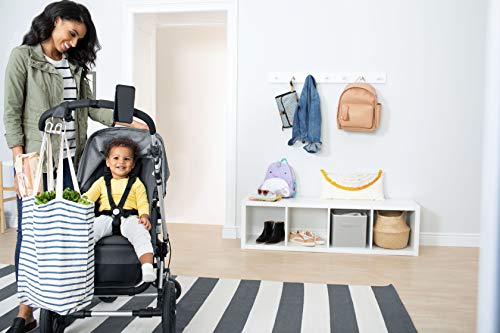 Skip Hop Universal Stroller Accessory Starter Set, Stroll & Connect, Grey