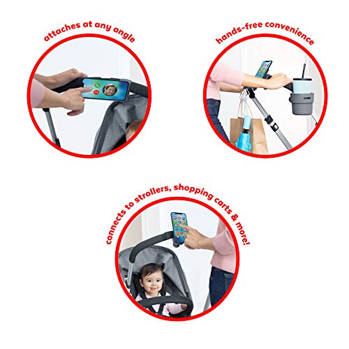 Skip Hop Universal Stroller Accessory Starter Set, Stroll & Connect, Grey